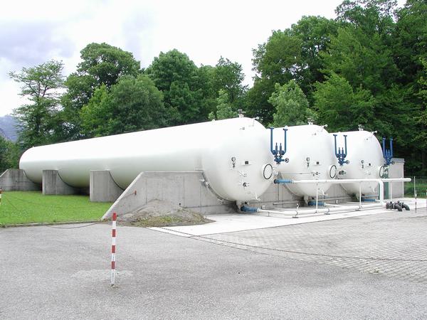 G23: Stahltank, sehr dickwandig, Volumen: 230 m³ - Scholten-tanks.de